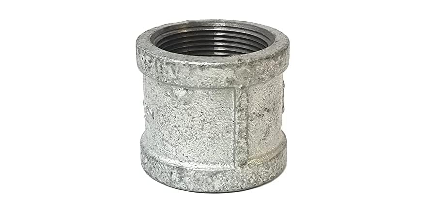 3/4" Galvanized Pipe Coupling