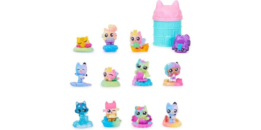 Gabby’s Dollhouse, Meow-mazing Mini Figures 12-Pack
