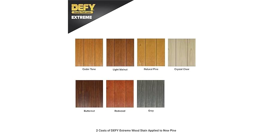 Defy Extreme Wood Stain 1-Gallon (Grey)