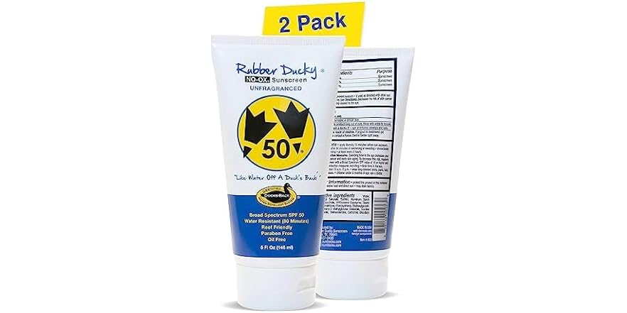 Rubber Ducky SPF 50 Sunscreen Lotion