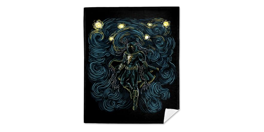 "Starry Adam" Mink Fleece Blanket