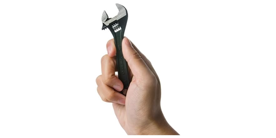 Crescent 4-Inch Adjustable Wrench, Black