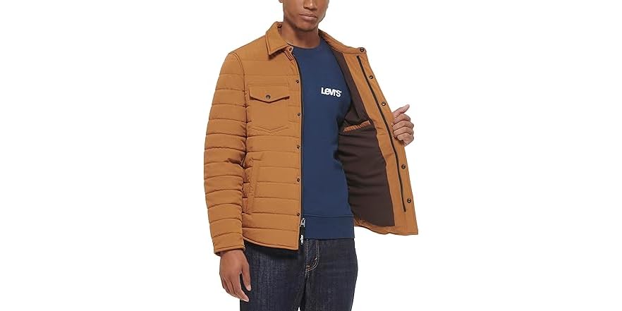 Diamond Quilted Sherpa Lined Bomber (2XL)