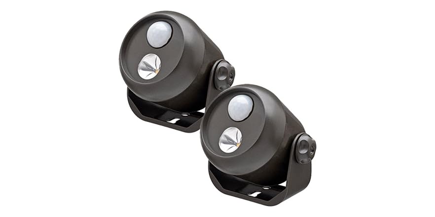 Mini Spotlight Brown-2 Pack