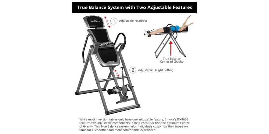 Innova Health and Fitness ITX9688 Inversion Table