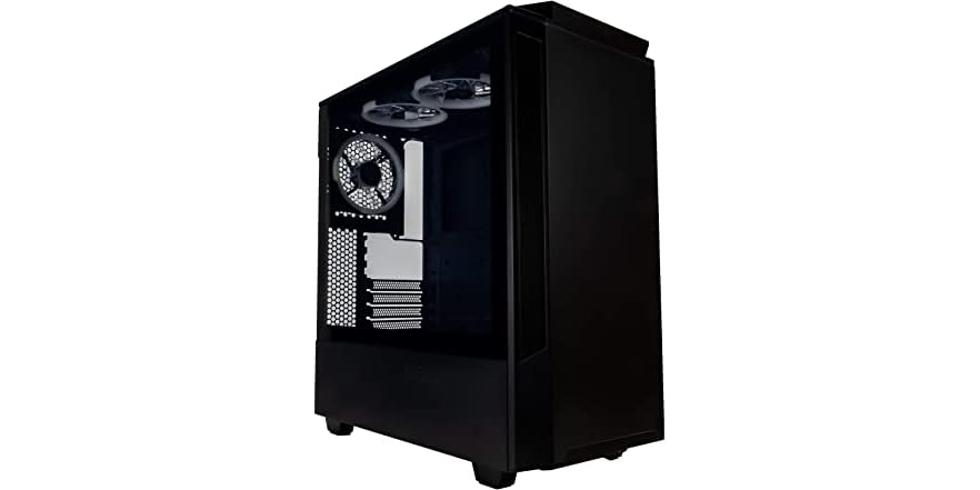 Periphio Shadow Mid-Tower ATX PC Gaming Case