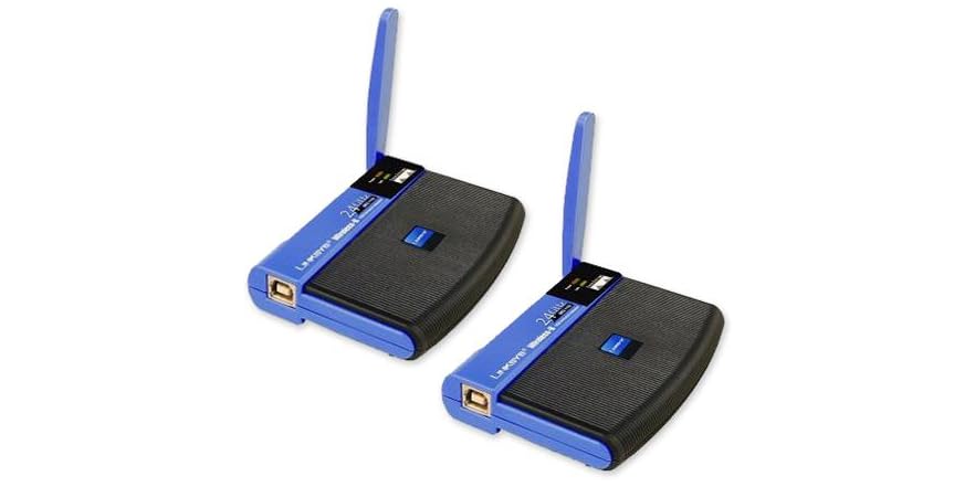 Linksys WUSB11 802.11b Wireless Adaptor – 2 Pack