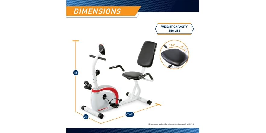 Marcy Magnetic Resistance Exercise Bike