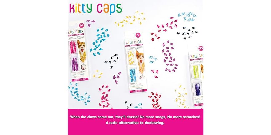 Kitty Caps Nail Caps for Cats