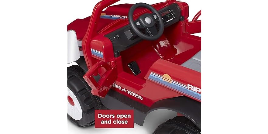 Radio Flyer Riptide Ride on Toy Car