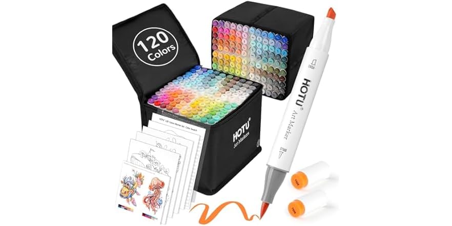 HOTU Alcohol Markers