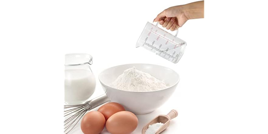 Glass Measuring Cup 4 CUP, ML, TBSP, OZ
