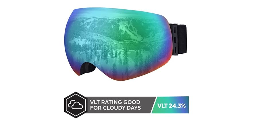 Tough Outdoors Boost Ski Goggles