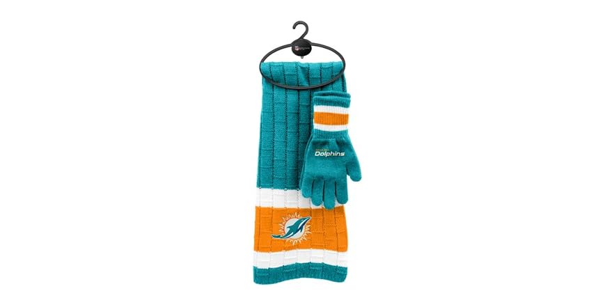 NFL Scarf & Gloves Gift Set