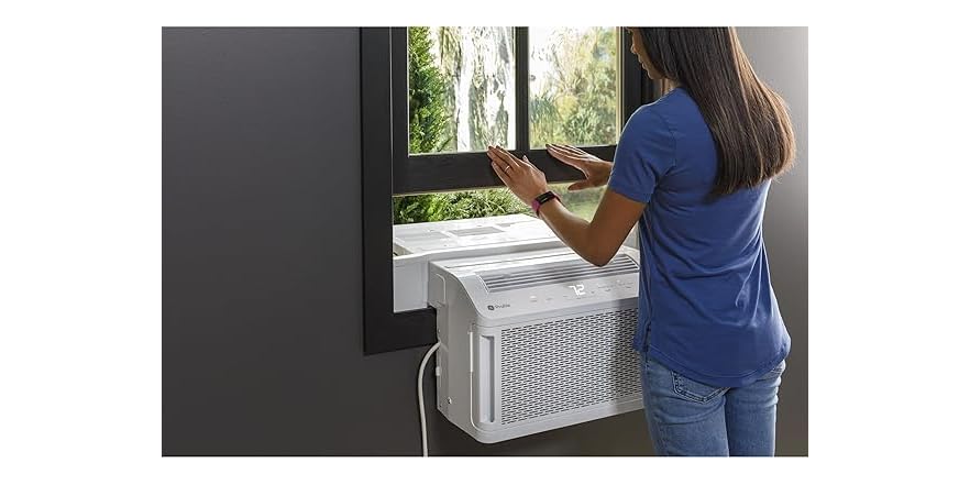 GE AHTT08BC GE ClearView Window Air Conditioner White (Open Box)
