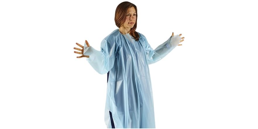 Level 1 Disposable Isolation Gowns (Pack of 150)