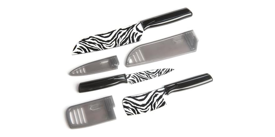Zebra Knife Set