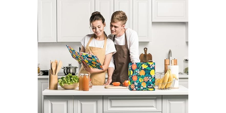 50 Page Recipe Binder & Measuring Cups