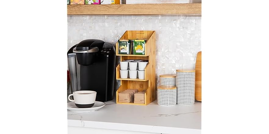 Mind Reader Coffee Condiment Station