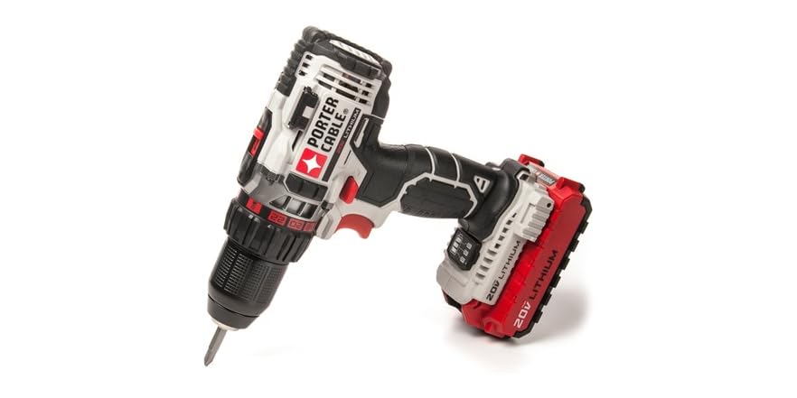 PORTER-CABLE 20-Volt Max Cordless Drill-Driver Kit