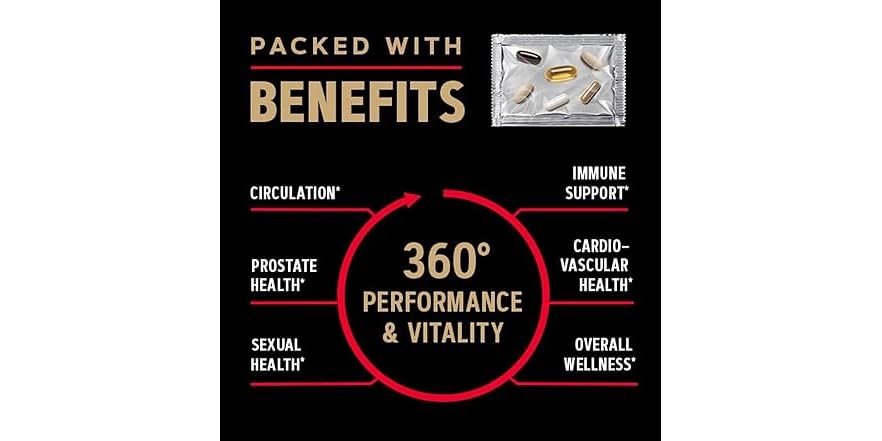 Men Performance Capsule - 30 Vitapaks