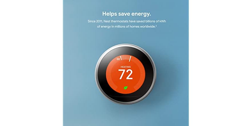 Nest NEST T3032US Google - Nest learning Thermostat (Br