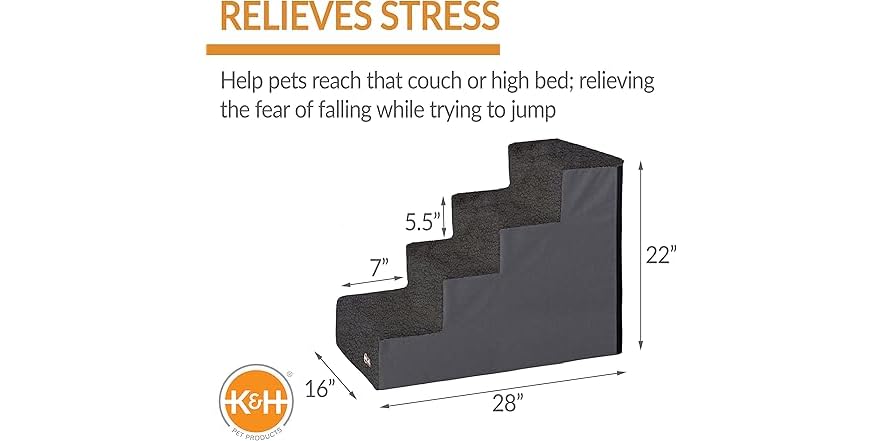 K&H Pet Products Pet Stair Steps Classy 4 Stair