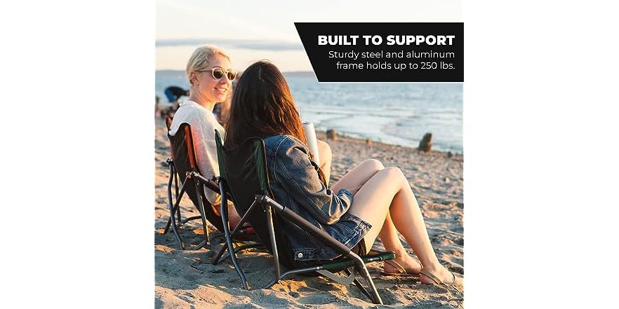 Cascade Mountain Tech Low Profile Camp Chair