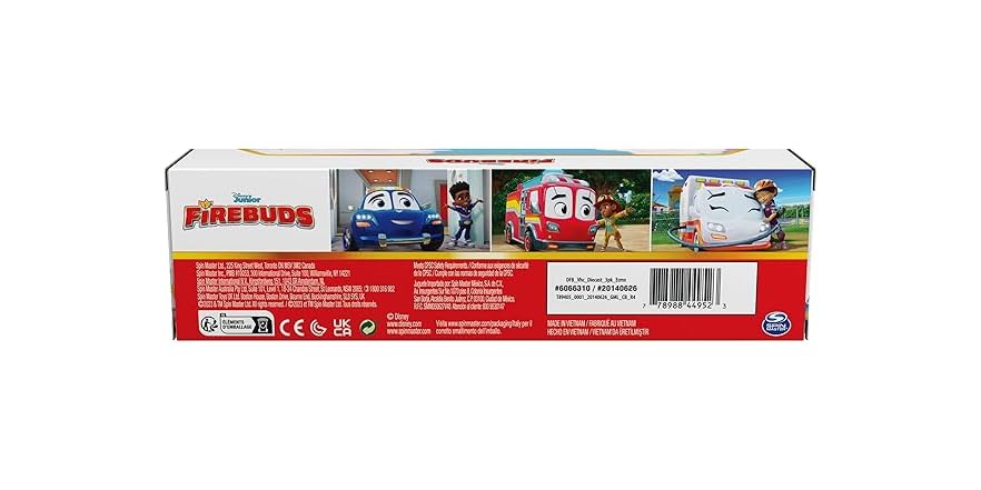 Disney Junior Firebuds Metal Toy Car