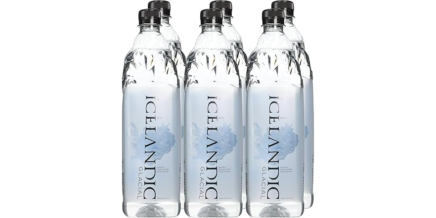 Icelandic Glacial Spring Water, 1 Liter