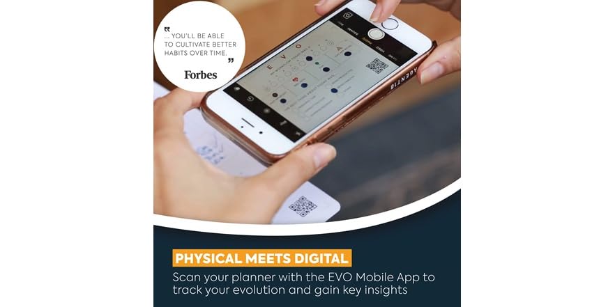 Project EVO Non-Dated 90-Day Planner w/ App
