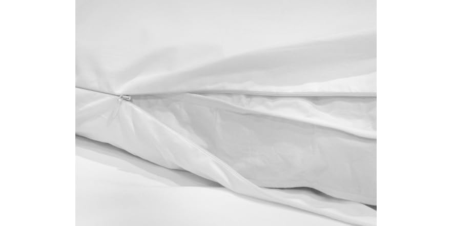 235TC Double Layer Fabric Baffle Box Feather Bed- Multiple Sizes