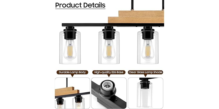 VerRon Dining Room Light Fixture