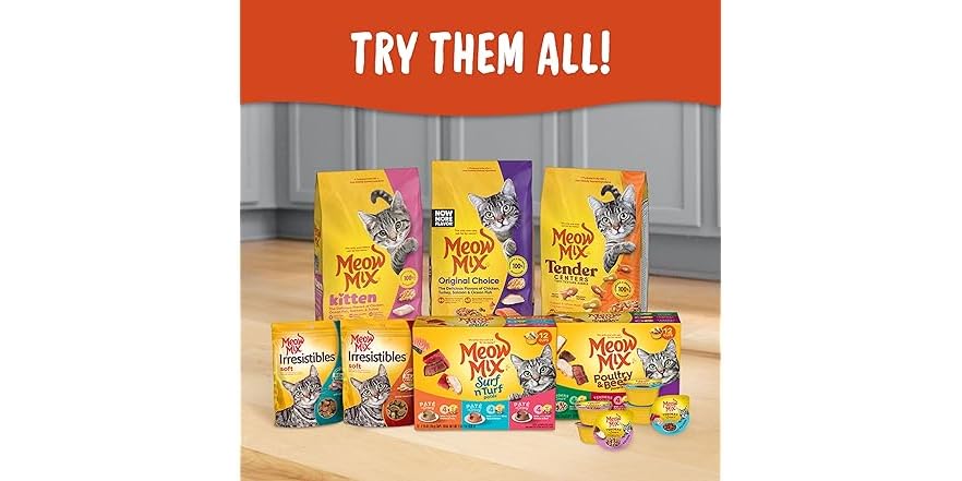 Meow Mix Meow Mix Tender Centers Salmon 3lb Grocery