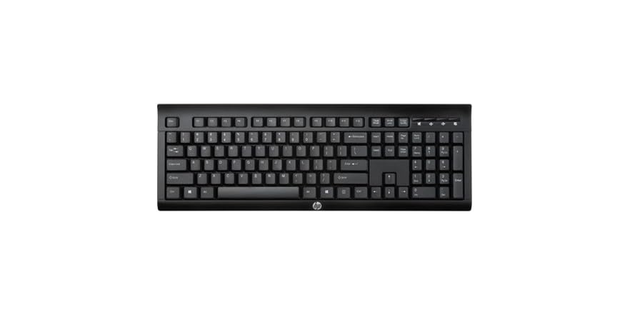 HP K2500 Wireless Keyboard Black