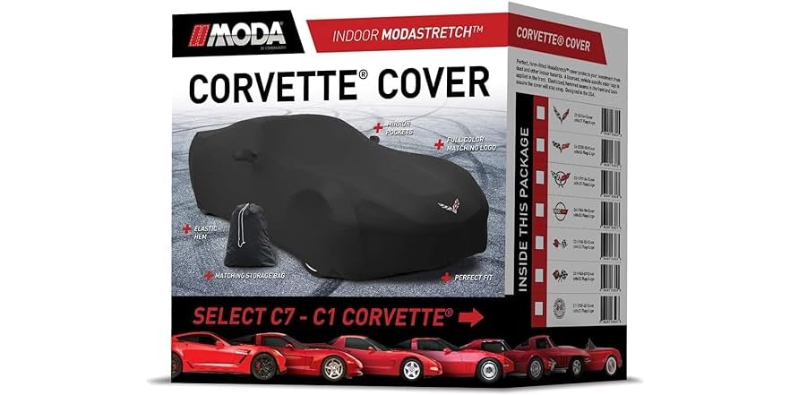MODA Indoor Car Cover for C6 Corvette