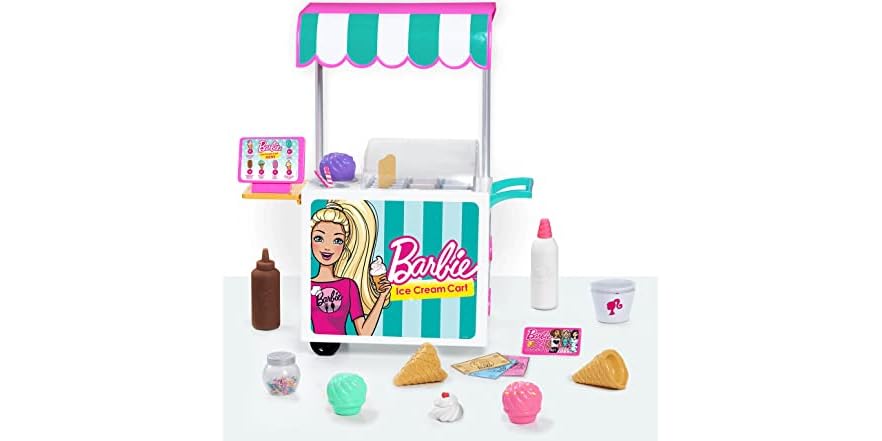 Barbie Ice Cream Cart Set