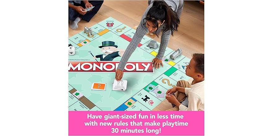 Spin Master Games Monopoly Board Game Giant Edition
