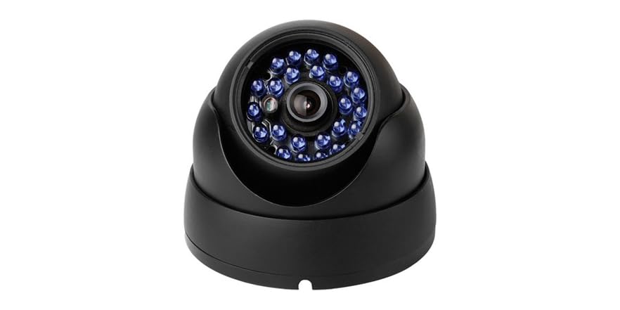Dome CCD Security Camera Kit - 4 Pack