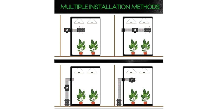 iPower 6" 300 CFM Ventilation Fan