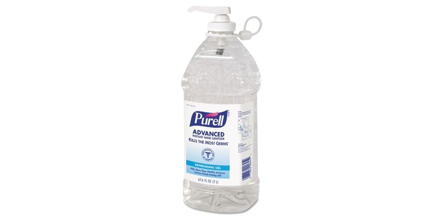 Pump Bottle PURELL Instant Hand Sanitizer, 2 L