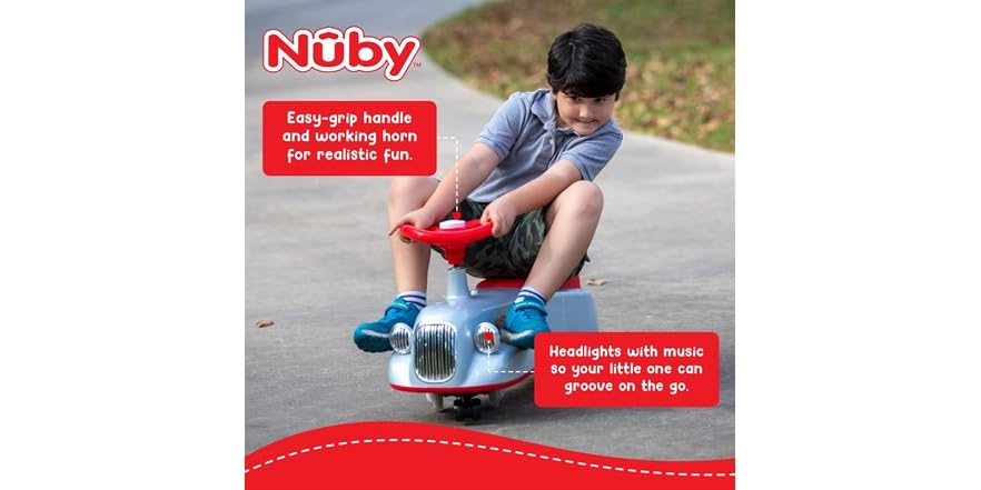 Nuby Twist N Ride Classic Ride on Cars