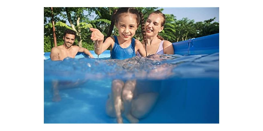 Steel Pro Deluxe Splash Frame Pool