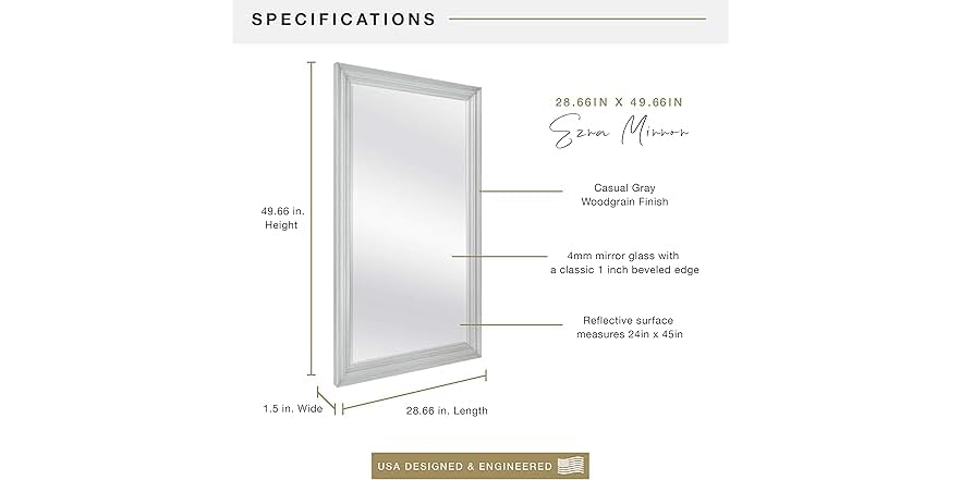 MCS Ezra Wall Mirror