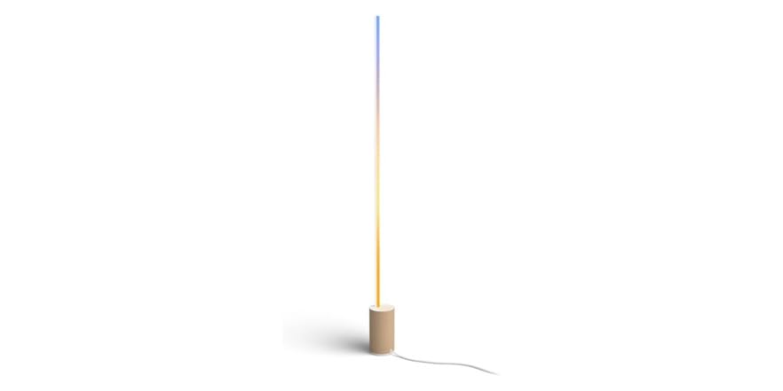 Philips Hue Signe Gradient Floor Lamp, Oak