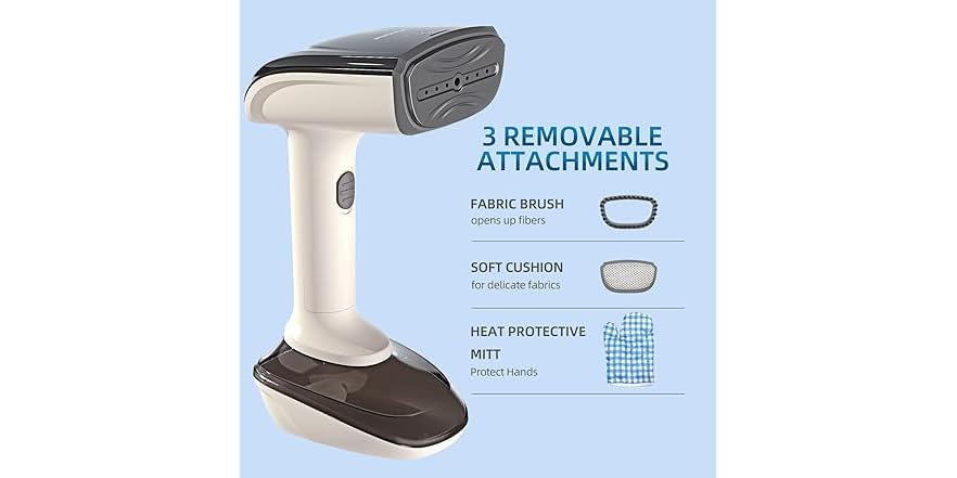 Handheld Garment and Fabric Steamer