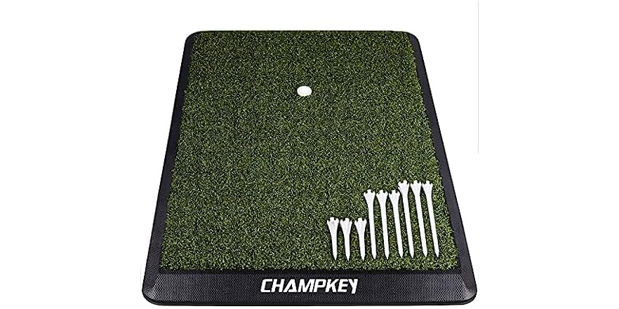 CHAMPKEY Premium Turf Golf Hitting Mat
