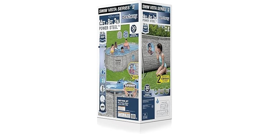 Bestway Power Steel Pool Set