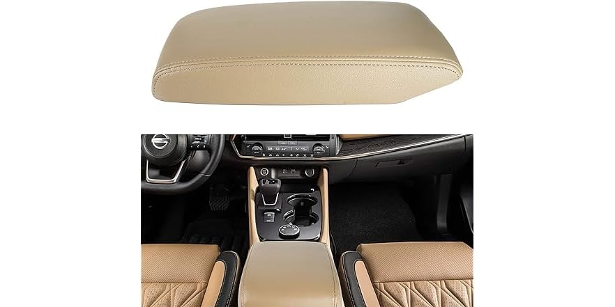 Leather Center Console Cover Replacement