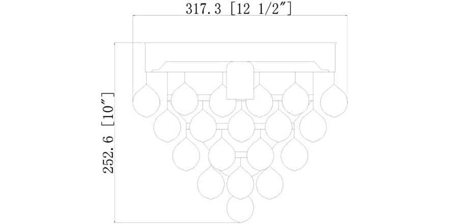 Design House Madrid Ceiling Light
